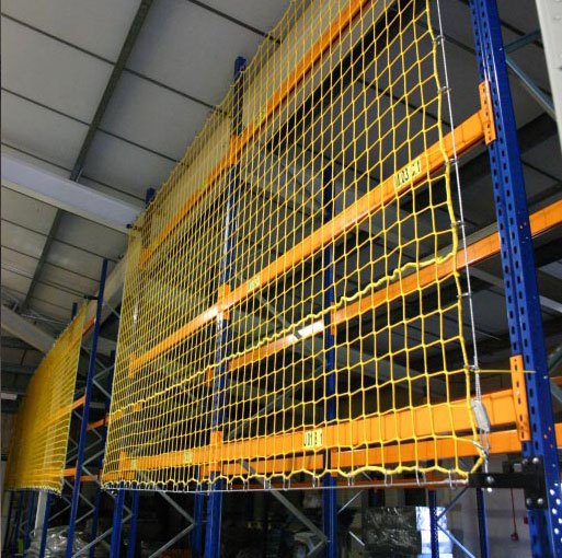 Fall protection net for shelving, 45 mm mesh - Cod. AN0405