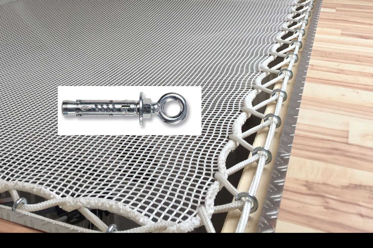 Eyelet hook for loft net - Cod. OCH012