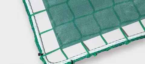 60 mm mesh fall protection net with dense fabric - Cod. AN0413-XS