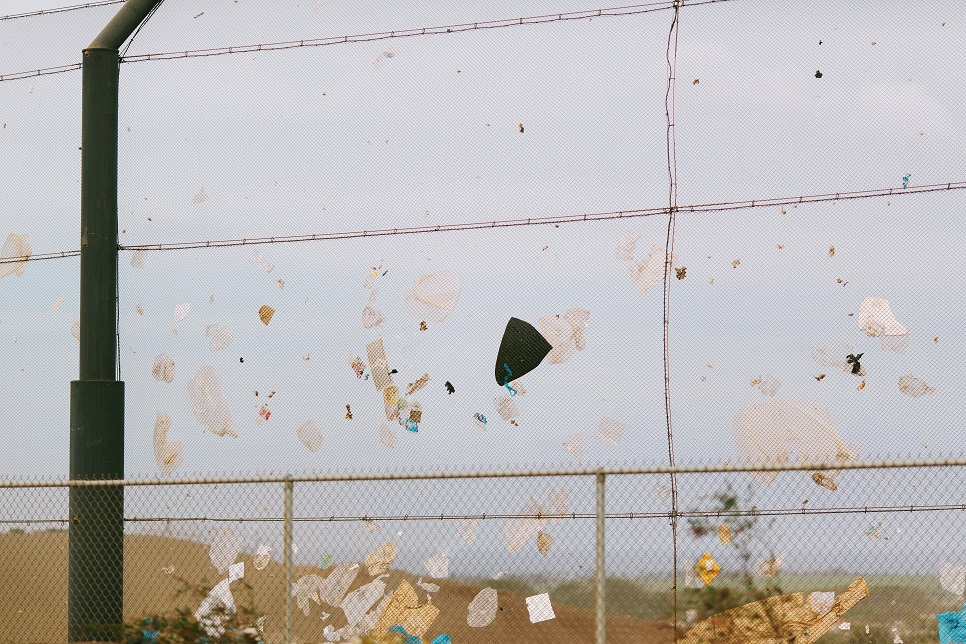 Landfill fence and protection net - Cod. RE0309-50