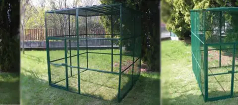 Aviary with panels and modular panels