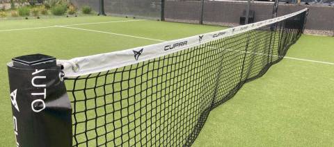 Professional padel net with personalized print - Cod. PD0103-Z
