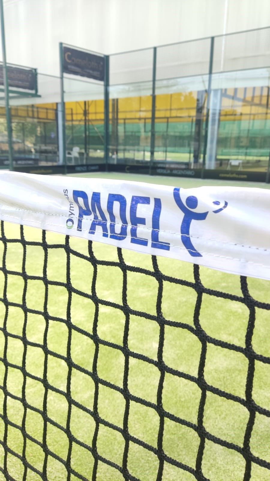 Professional padel net with personalized print - Cod. PD0103-Z